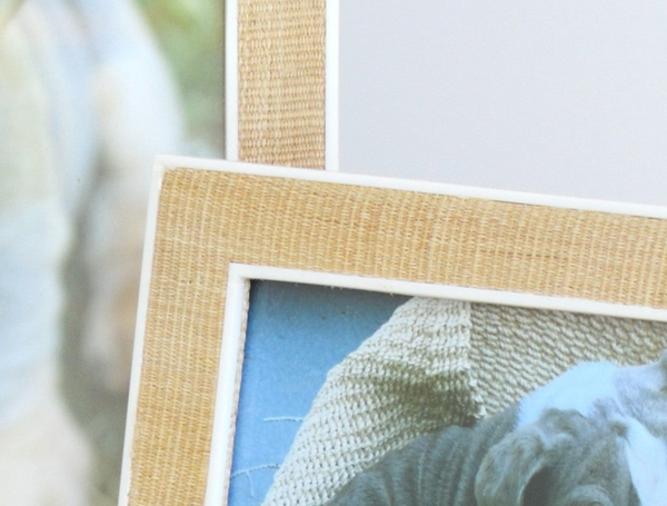 abaca white trim picture frame collection – homenature